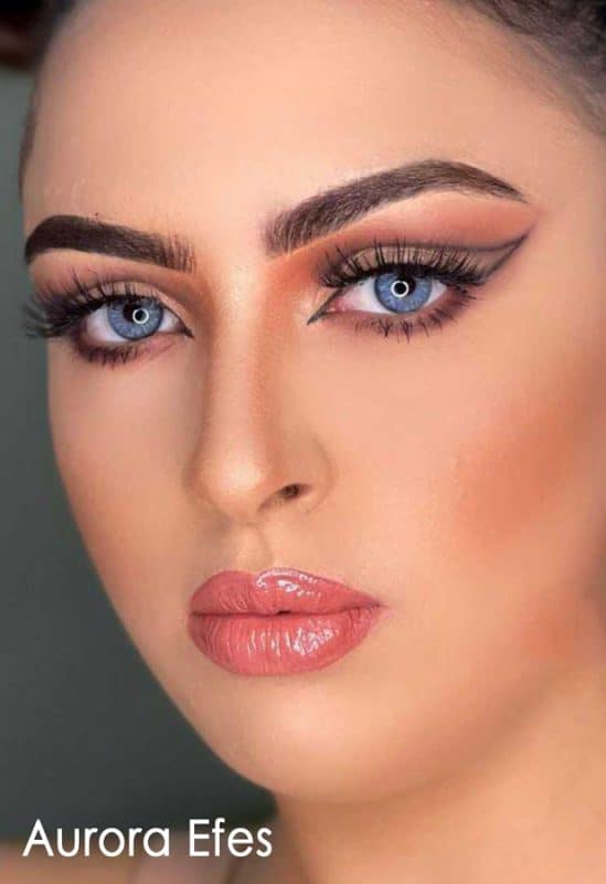 Lens salane rangi FX seri aurora